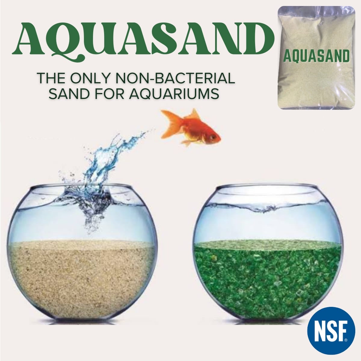 Aquasand - Anti-Bacterial Sand for Aquariums – Innovative Water Solutions